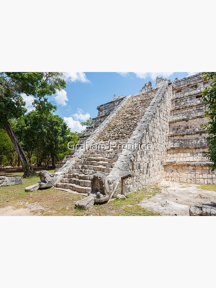 " Chichen Itza High Priests Temple Steps" Poster for Sale by ...