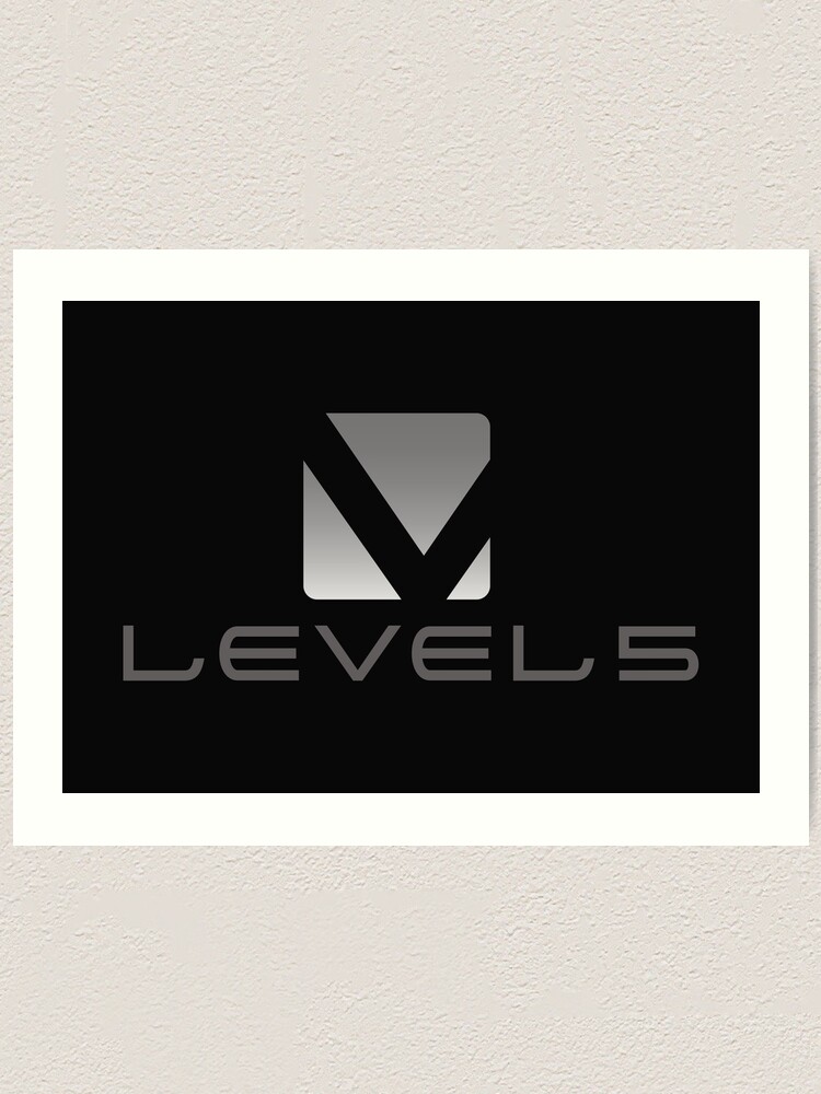 "Level 5 (レベルファイブ) Logo" Art Print by RubenCRM | Redbubble