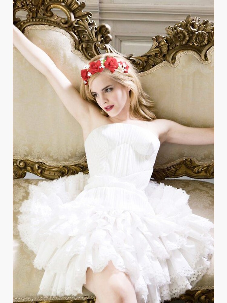 Póster «Emma Watson con tutú y corona de flores» de laciegia82 | Redbubble