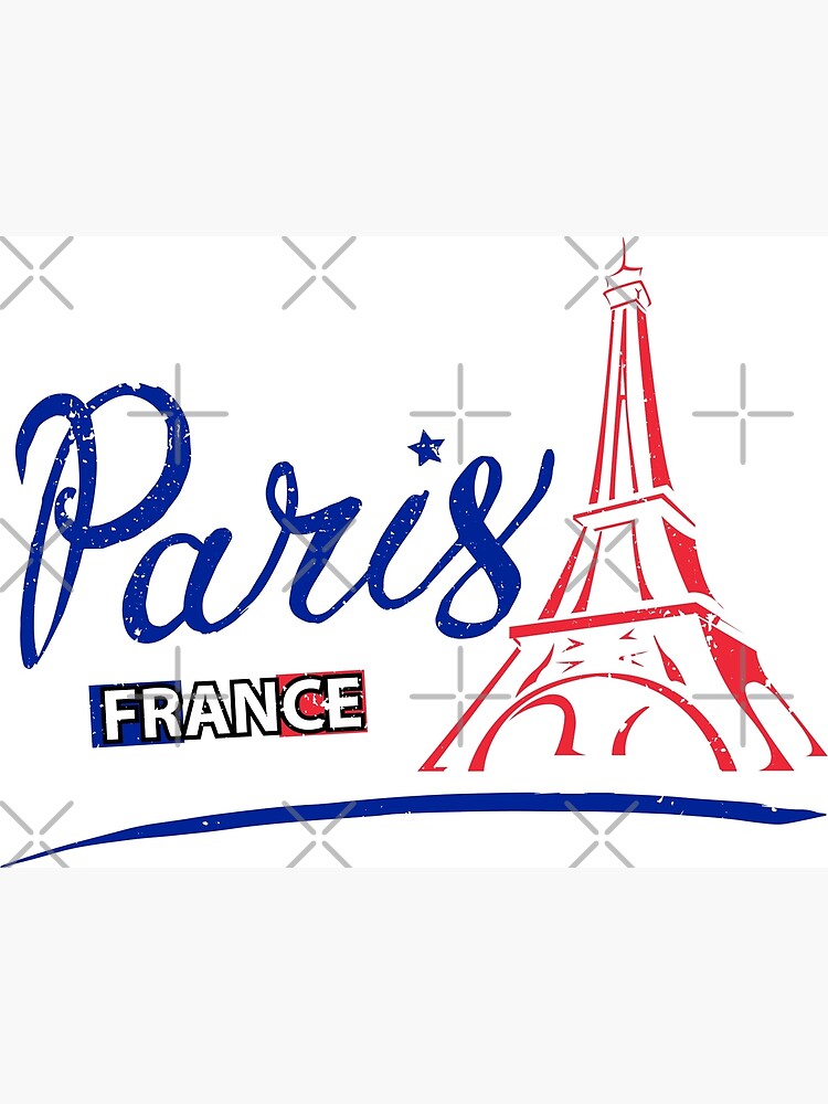 "Paris letter with eiffel tower " Poster for Sale by crevettedesign ...