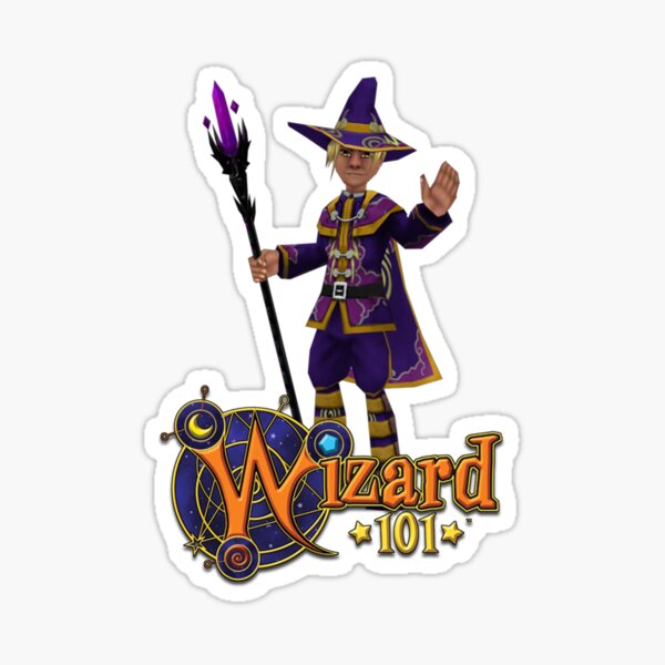 "Wizard101" Sticker for Sale by seasonalpodshop | Redbubble