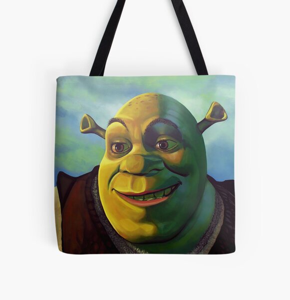 "Shrek The Ogre Painting" Tote Bag by PaulMeijering | Redbubble