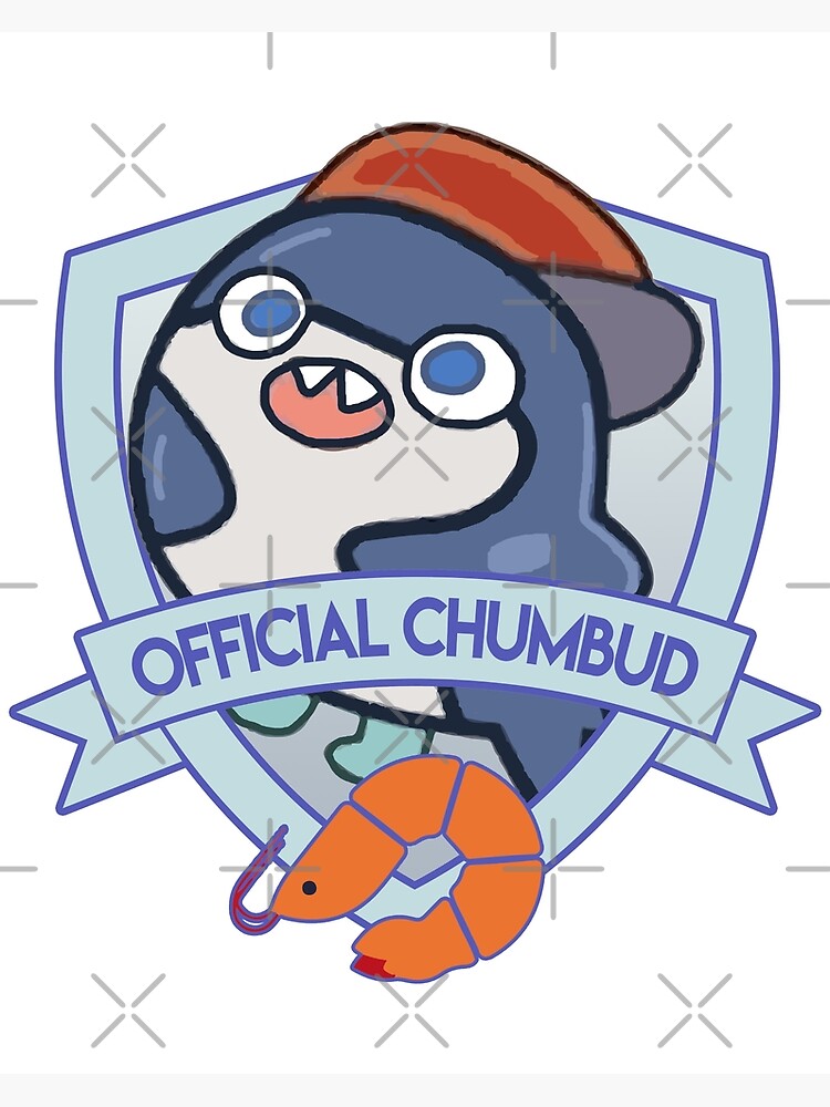 "Chumbud Badge Hololive Gura Fanbase" Poster for Sale by TonaPlancarte ...