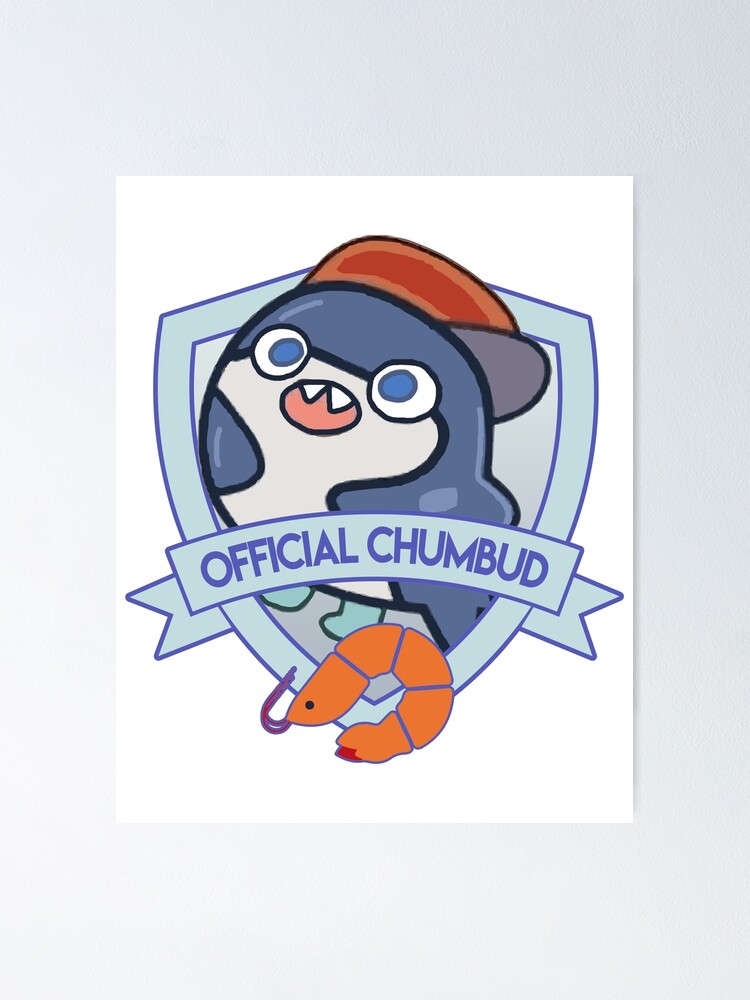 "Chumbud Badge Hololive Gura Fanbase" Poster for Sale by TonaPlancarte ...