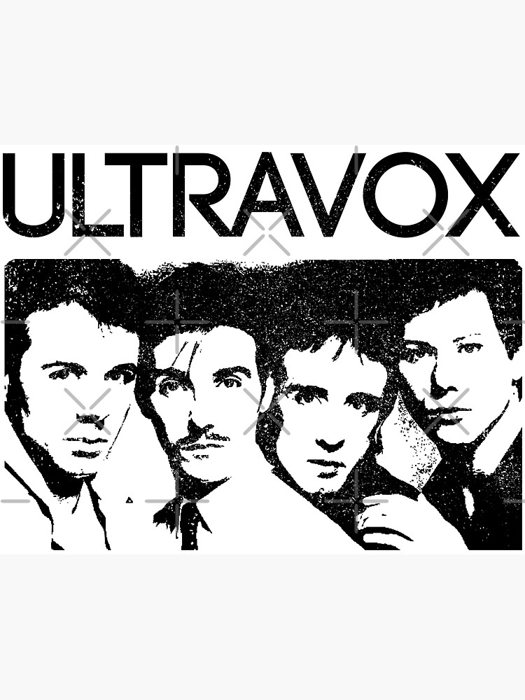"Ultravox [Worn Look]" Sticker for Sale by fromthehip | Redbubble