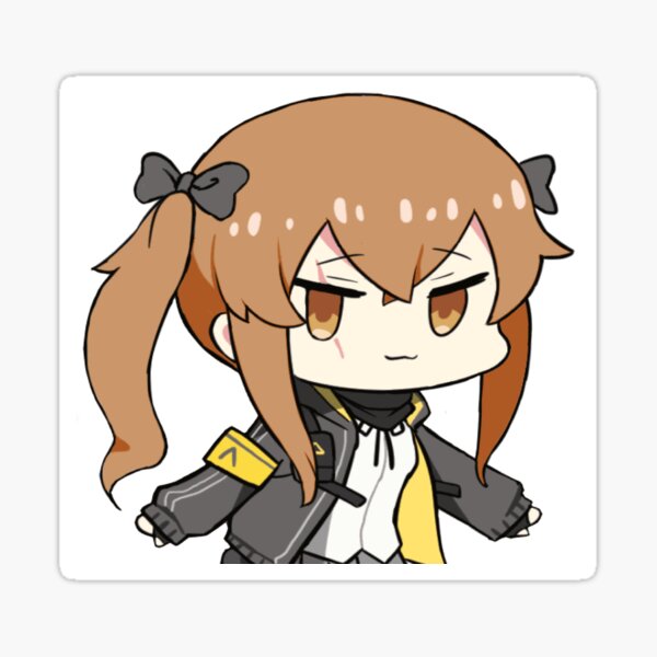 "Ump9 Girls Frontline" Sticker for Sale by 1Zaners | Redbubble