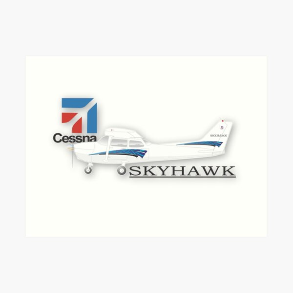 "Cessna C172 Skyhawk" Art Print for Sale by GregThompson | Redbubble