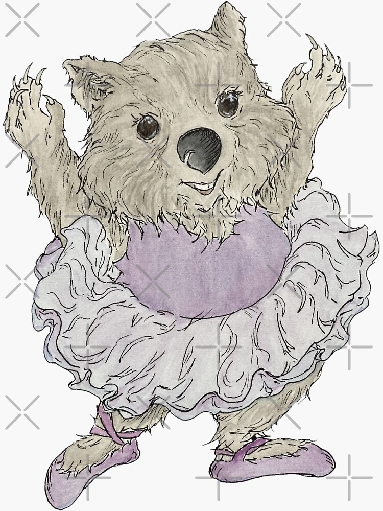 "Dancing Wombat" Sticker for Sale by AussieLogic | Redbubble