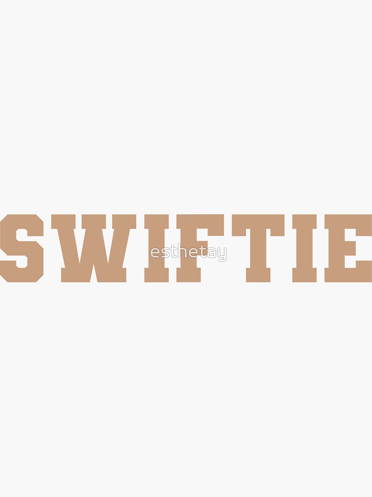 "swiftie" Sticker for Sale by esthetay | Redbubble