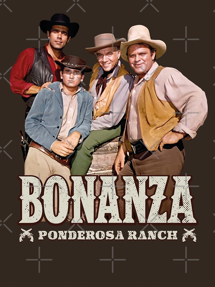 "BONANZA / PONDEROSA RANCH" T-Shirt von alt36 | Redbubble