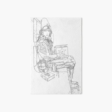 "Starwatcher" Art Board Print for Sale by OliviaMutante | Redbubble