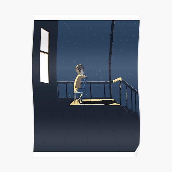 "Sad boy" Poster for Sale by yenichannn | Redbubble