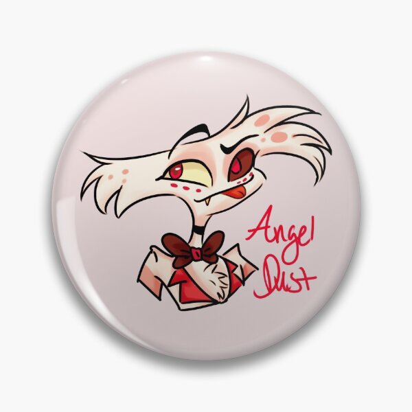 "Angel Dust (Hazbin Hotel)" Pin for Sale by Jets-Emporium | Redbubble