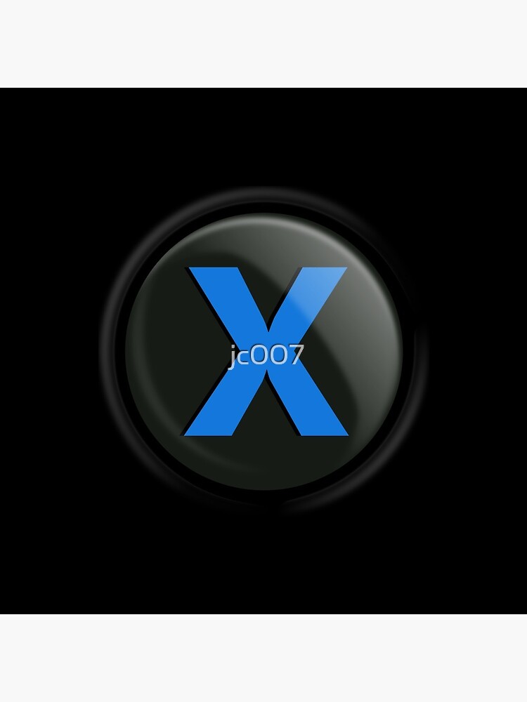 "Xbox controller X botton" Pin for Sale by jc007 | Redbubble