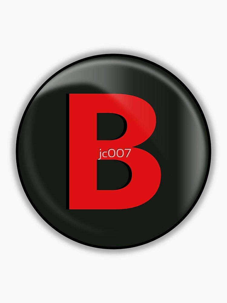 "Xbox controller B botton" Sticker for Sale by jc007 | Redbubble