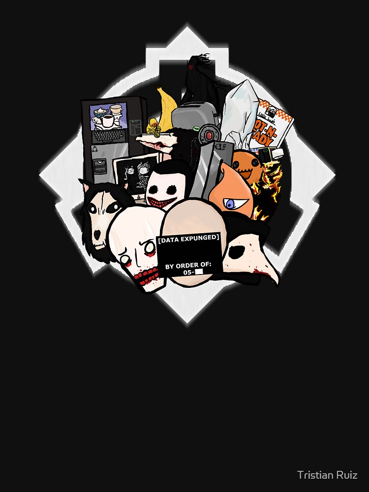 "Containment breach" T-shirt for Sale by Monkey2717 | Redbubble | scp t ...