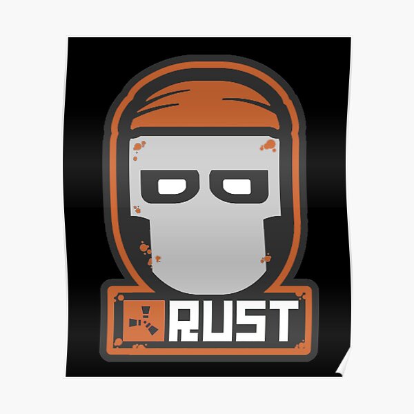 "Rust Game Poster" Poster for Sale by CTTDesigns | Redbubble