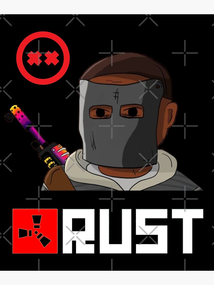 "Rust Game Poster" Canvas Print for Sale by CTTDesigns | Redbubble
