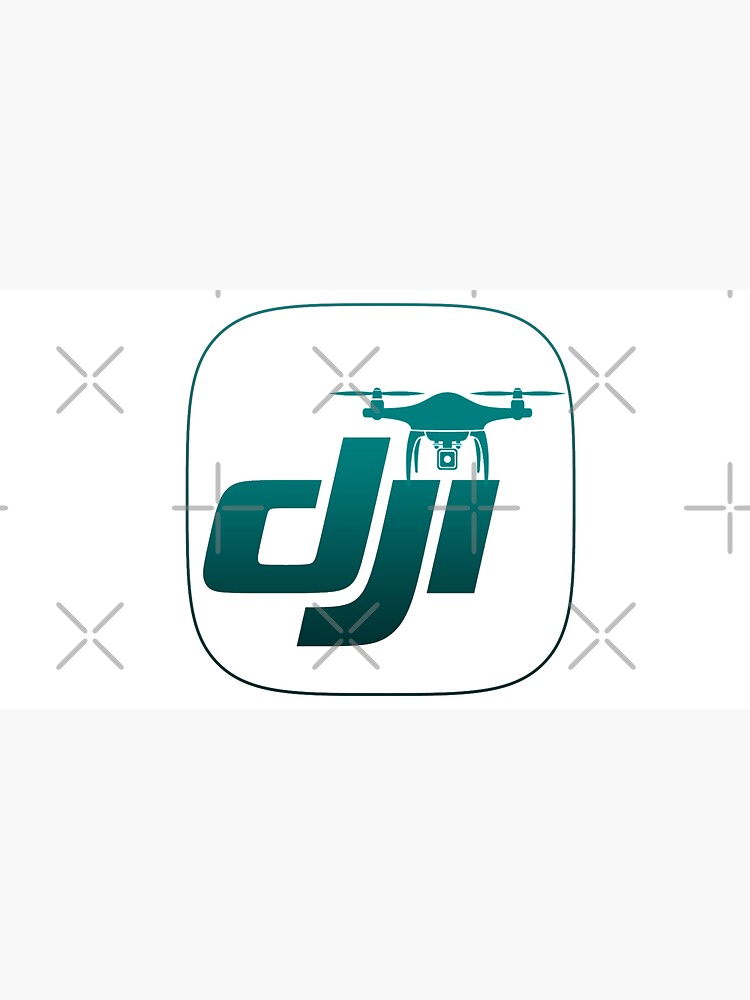 "dji logo with drone essential t-shirts | drone pilot | DJI" Cap by ...