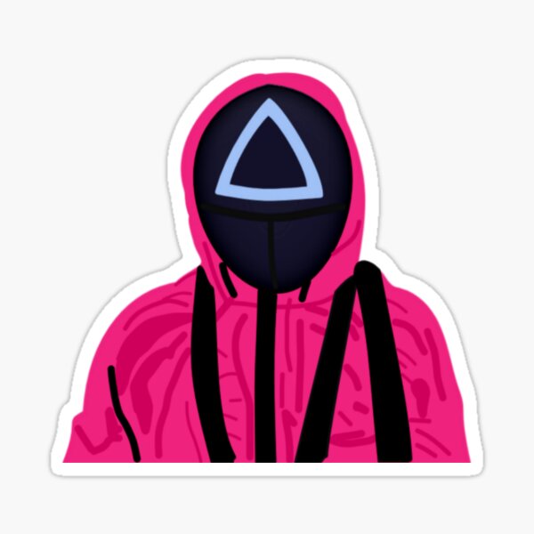 "Face Mask Soldier, Squid Game" Sticker for Sale by ArtistPlayStore ...