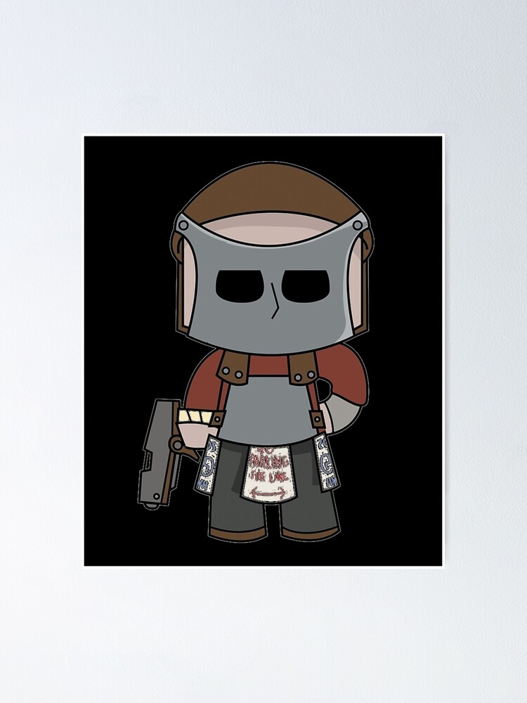 "Rust Game Merch" Poster for Sale by CTTDesigns | Redbubble