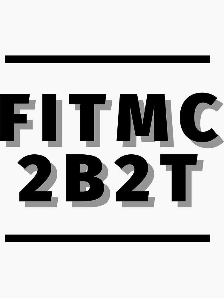 "Fitmc Fitmc Fitmc Fitmc 2b2t Minecraft" Sticker for Sale by NanoCrypto ...