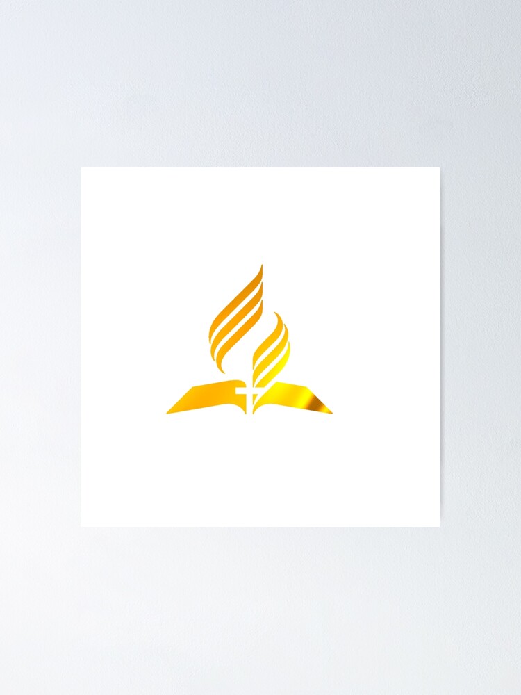 "SDA Gold logo design" Poster by Check-itOut | Redbubble