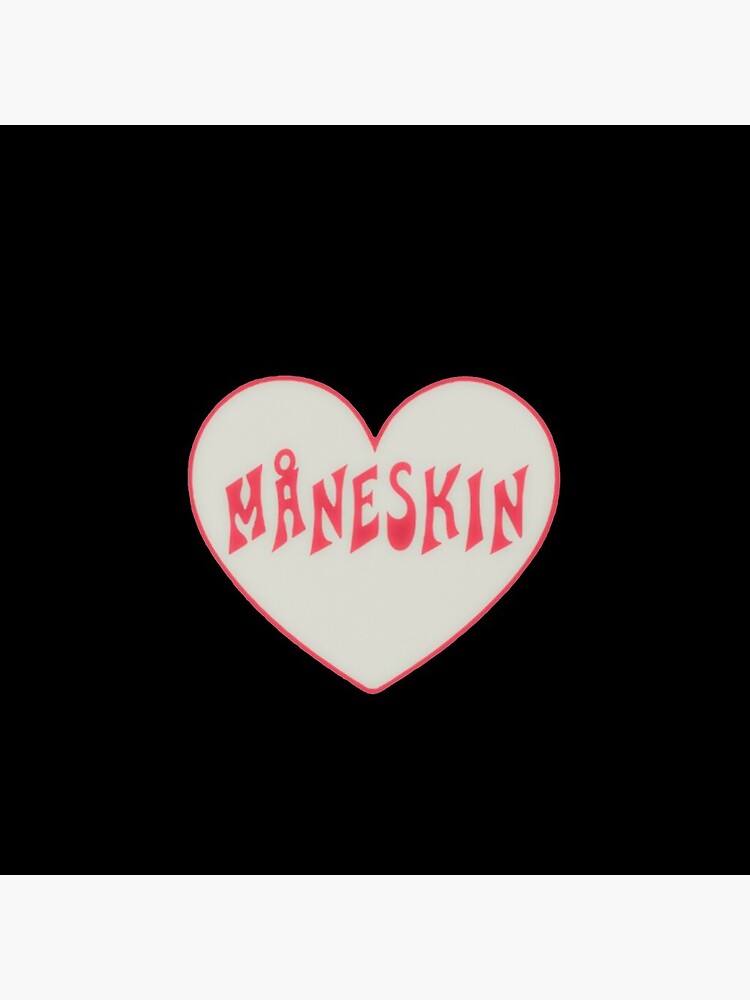 "MÅ Heart Flare MANESKIN Måneskin Merchandising MÅ Heart flare Best ...