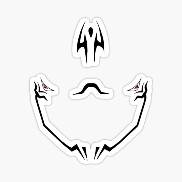 "Sukuna tattoo" Sticker for Sale by LiLaLisaundso | Redbubble