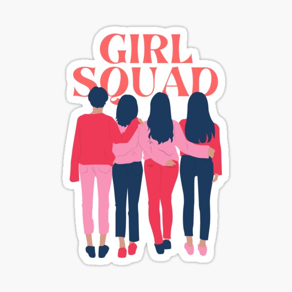 "Girl Squad " Sticker by stcyco | Redbubble
