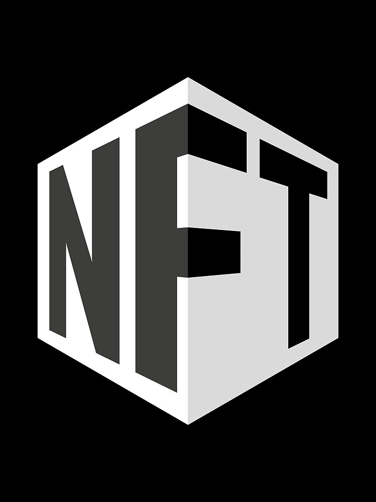 "NFT (White)" Poster by STUDIO-72 | Redbubble