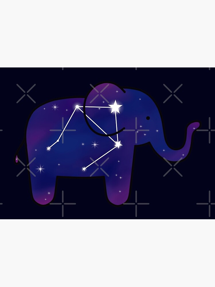 "Cute elephant with libra zodiac sign" Poster for Sale by ...