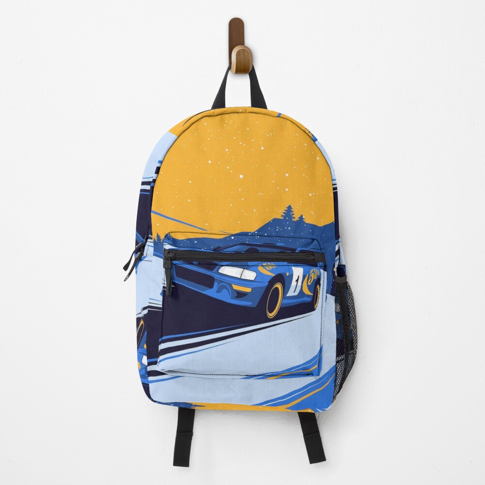 "Subaru Impreza WRC Rally" Backpack for Sale by alonsojuni | Redbubble