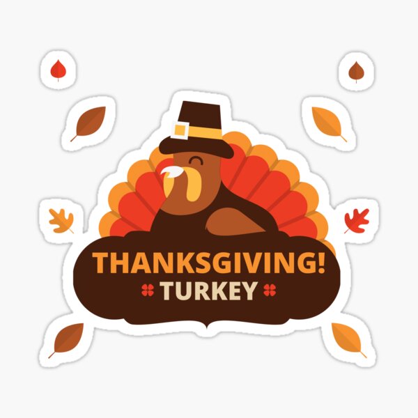 Pegatina «Thanhsgiving Turkey Mom Gift Crapy Design Regalo de ...