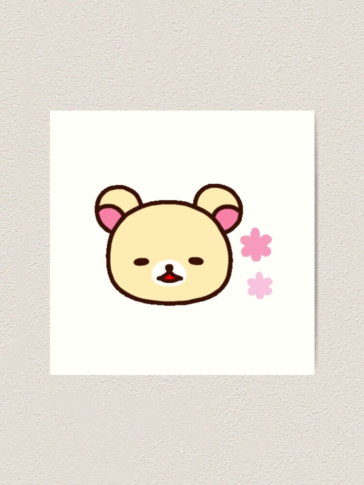 "Cute korilakkuma" Art Print for Sale by Gamehamza | Redbubble