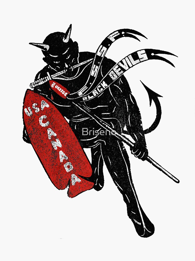 "The Devil's Brigade (Black Devils)" Sticker for Sale by Briseno ...