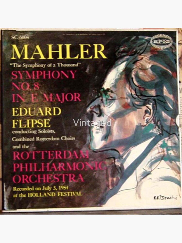 "Mahler" Poster for Sale by Vintaged | Redbubble