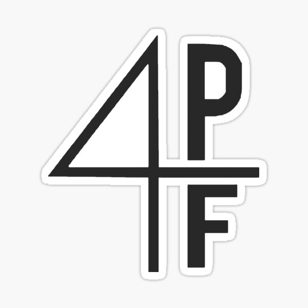"4PF Baby" Sticker by alanearns | Redbubble