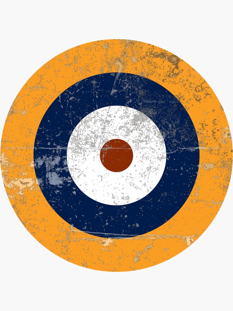 "RAF´S Military aircraft insignia" Sticker for Sale by theOwlsworkshop ...