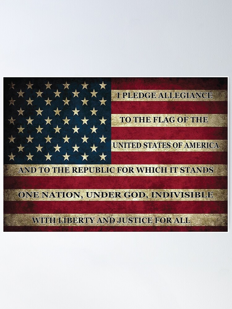 Juramento A La Bandera De Ee. Uu. Imprimible Cuántas Veces Se Puede