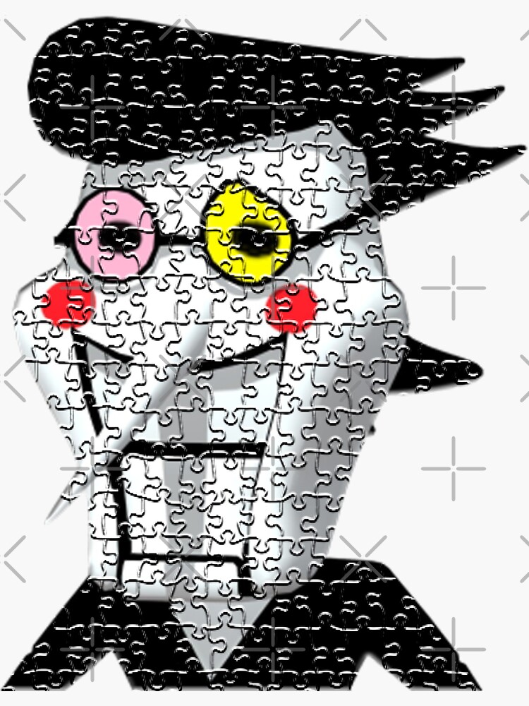 "Spamton G Spamton NEO" Sticker for Sale by Hanaahashem | Redbubble