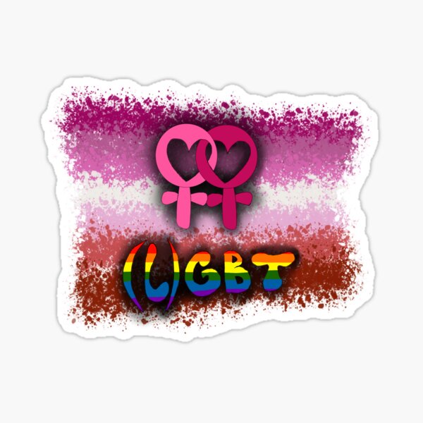 "Flag (L) GBT" Sticker by Thebest0f | Redbubble