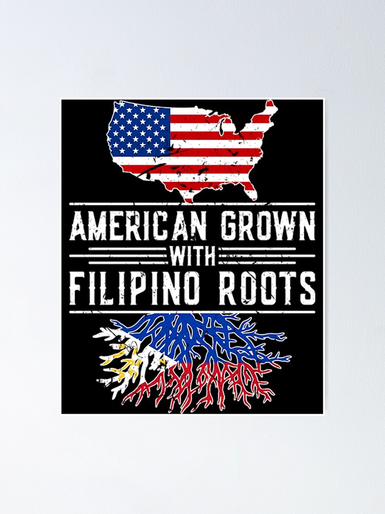 "Filipino Roots T-ShirtAmerican Grown Filipino Roots Pride Philippines ...