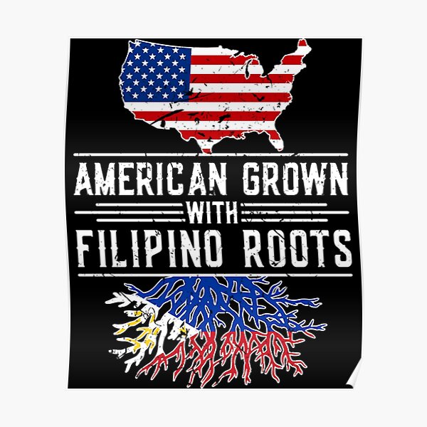 "Filipino Roots T-ShirtAmerican Grown Filipino Roots Pride Philippines ...