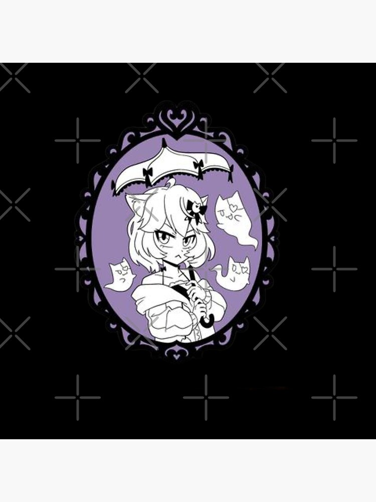 " Silvervale Vshojo nyanners-portrait" Art Print for Sale by Elijah5455 ...