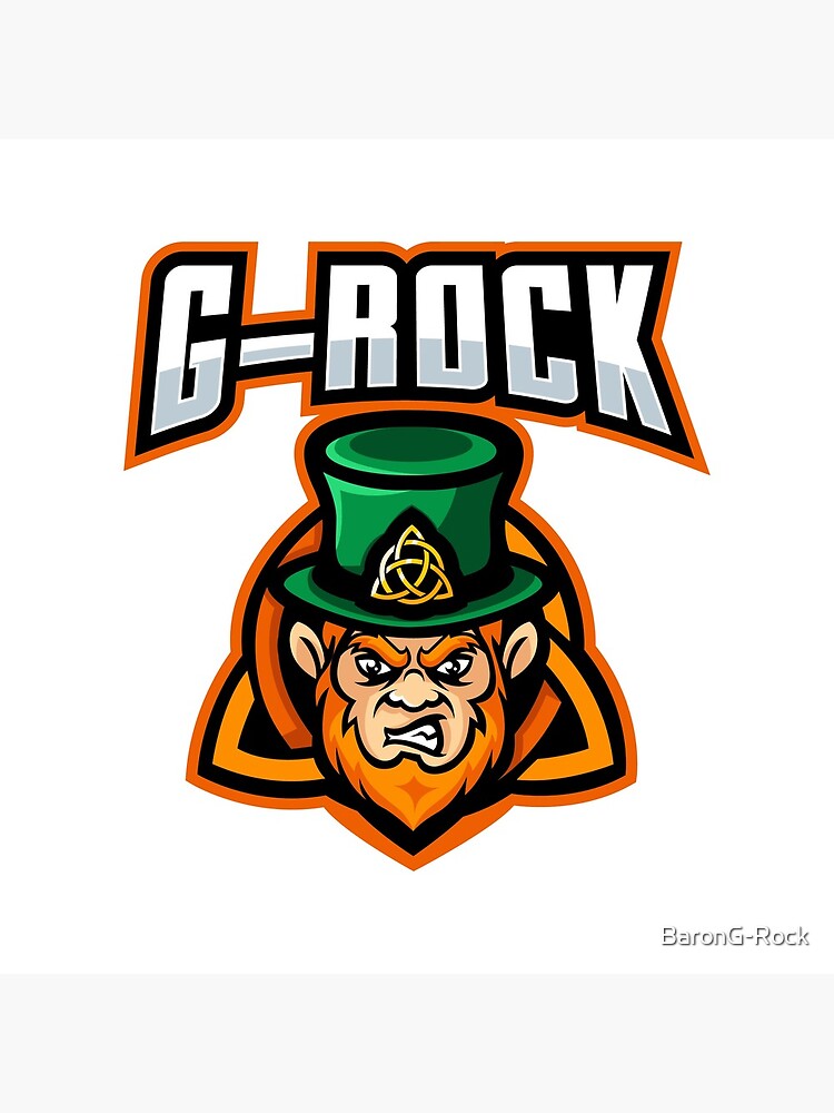 "G-Rock Named Logo" Poster for Sale by BaronG-Rock | Redbubble