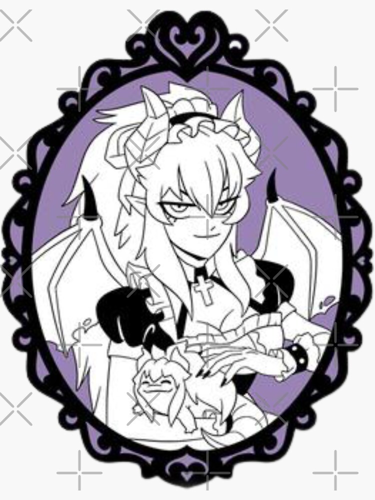 " Silvervale Vshojo zen-portrait" Sticker for Sale by Elijah5455 ...