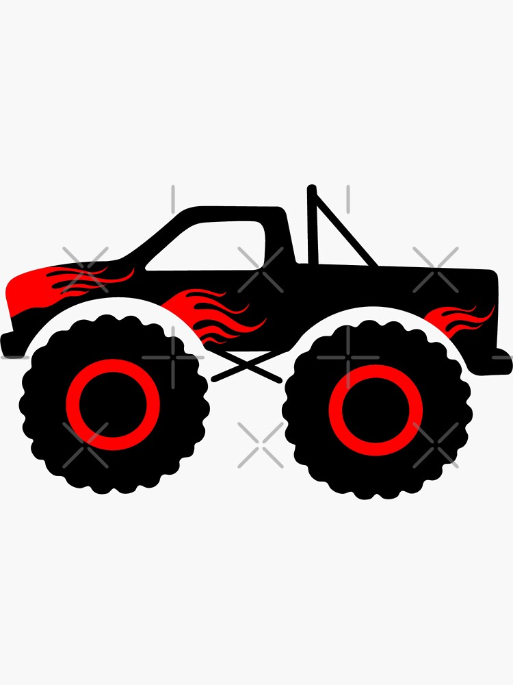 "Stunna Empire Carolina Squatted Truck" Sticker for Sale by ...