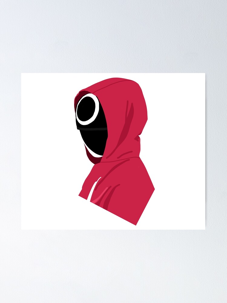 "Squid Game Guard " Poster for Sale by CassieStudios | Redbubble