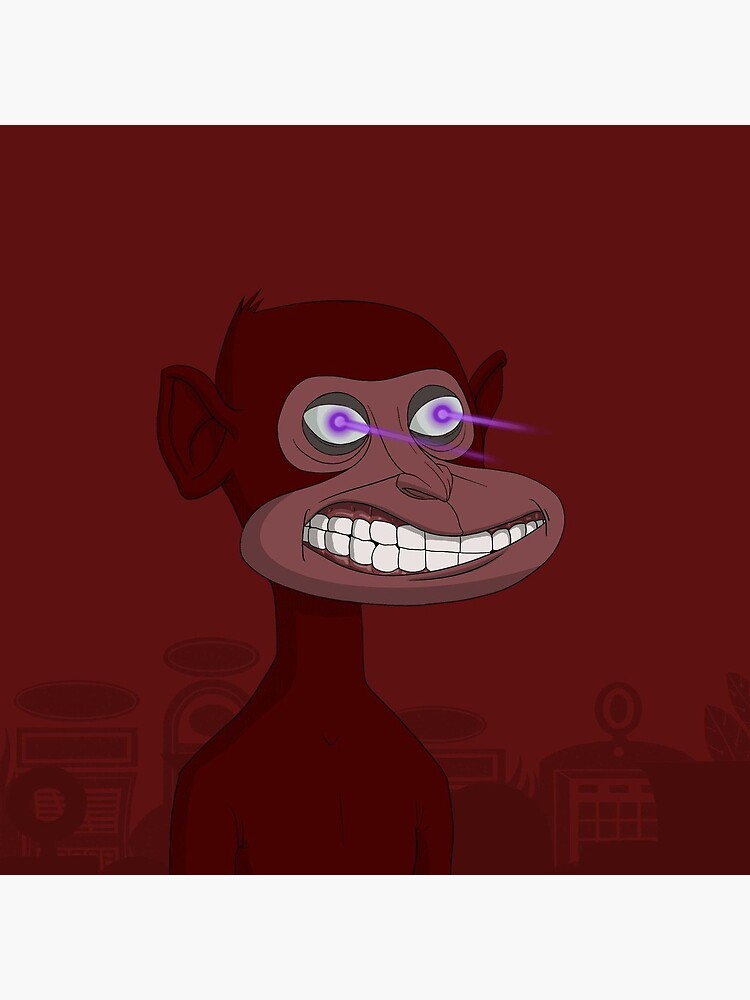 "Monkey NFT shirt 36342" Poster for Sale by NFT-Merch | Redbubble